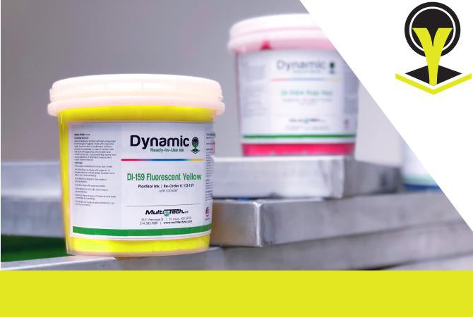 Dynamic Plastisol Ink Standard Fluorescent | Screen Printing Supplies