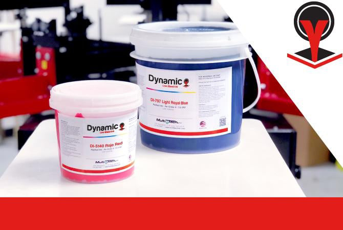 Dynamic Ink Low-Bleed Series Plastisol Screen Print Ink | Ships Free